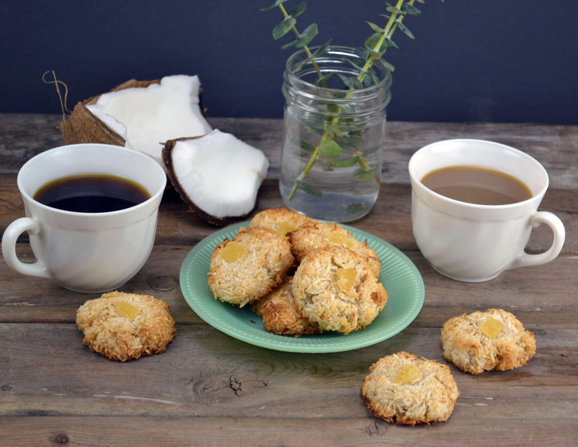 Crazy Easy Coconut Almond Macaroons - A Vital Yopp!
