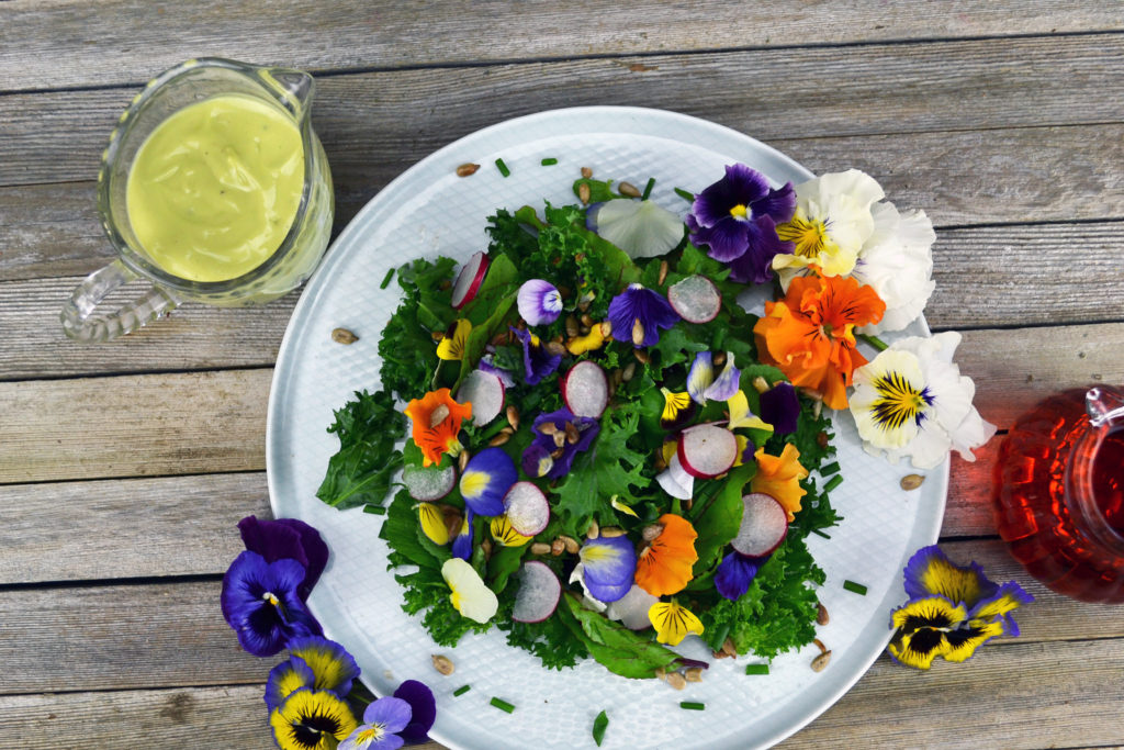 Spring Garden Salad - A Vital Yopp!