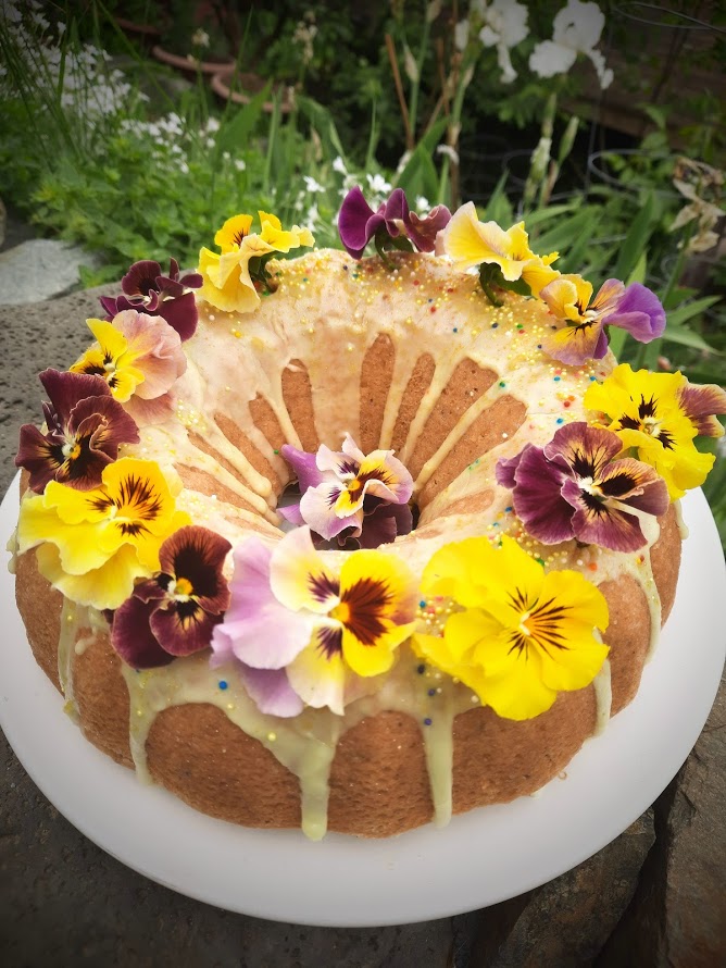 Light and Lemony Celebration Cake - A Vital Yopp!